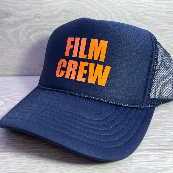 OTTO | Accessories | New Vintage Style Film Crew Orange Navy Blue ...